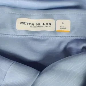 Peter Millar | Shirts | Peter Millar Polo Shirt Mens Large Blue ...